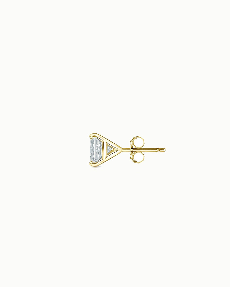 Linea Princess Martini Diamond Stud Earrings 14k